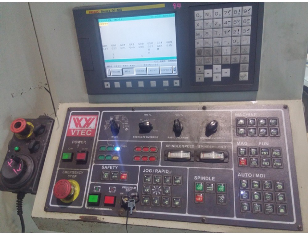 เครื่องVertical Machining Center VTEC มือสอง สภาพดี พร้อมใช้งาน