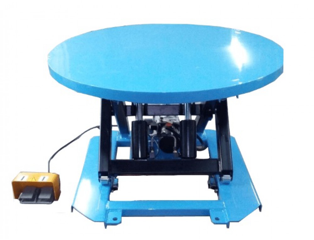 Round Lift Table อุปกรณ์ช่วยยกสินค้าขึ้น-ลง